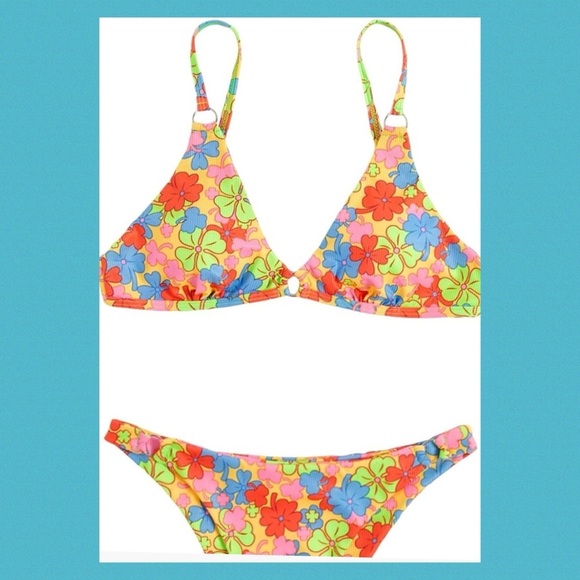 Swim | Vintage Style 6s Two Piece Swimsuit With Texture | Poshmark